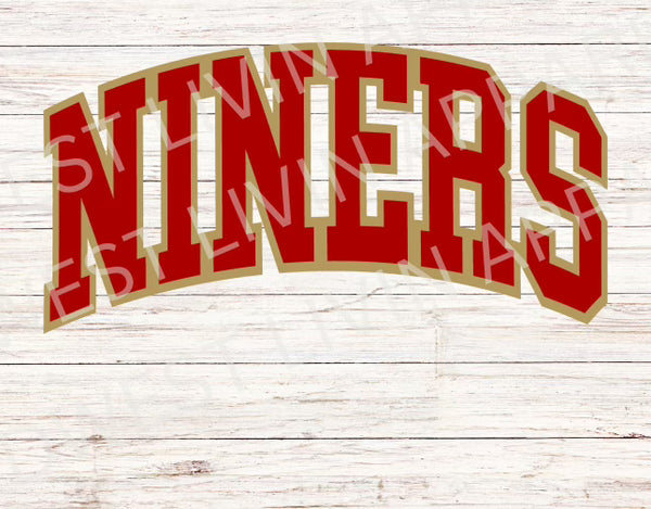 NINERS DTF SCREEN 3-5 business day tat – Fox & Tots