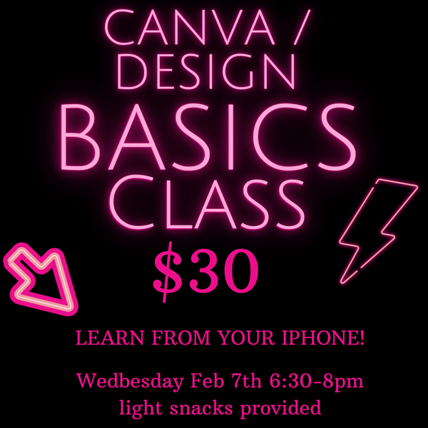 CANVA BASICS CLASS - learn from your iPhone! – Fox & Tots