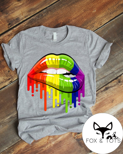 Screen Rainbow Lips RTS – Fox & Tots