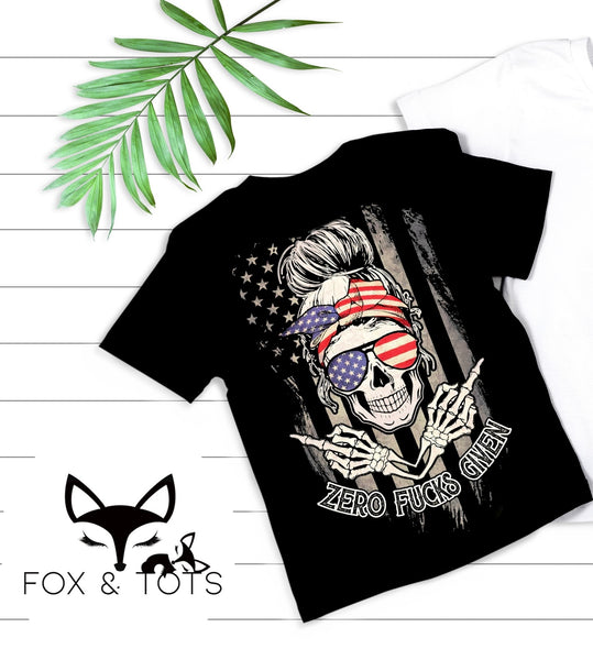 Zero F*cks Screen - RTS – Fox & Tots